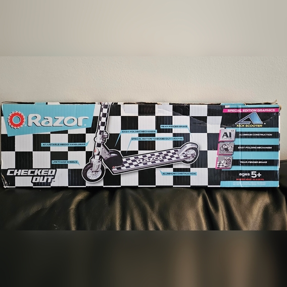 Razor | Toys | Limited Edition Checked Out Razor Kick Scooter New ...